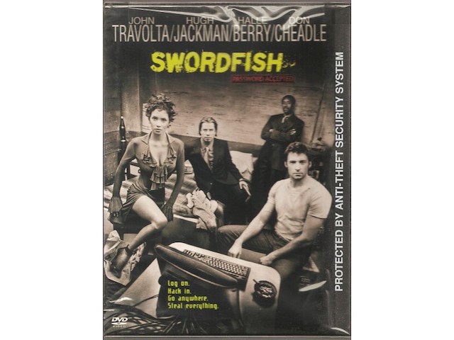 Swordfish . Travolta, Hugh Jackman, Halle Berry