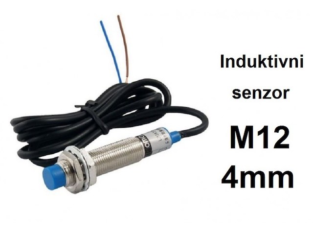 Induktivni senzor - LM12 - 4mm - 6-36VDC - NO dve zice