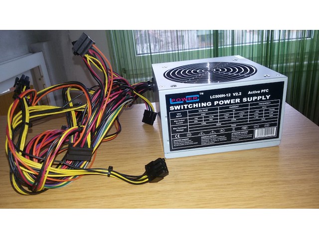 Napajanje Lc Power 500W 30Ampera,8pin Cpu,6pin Vga...