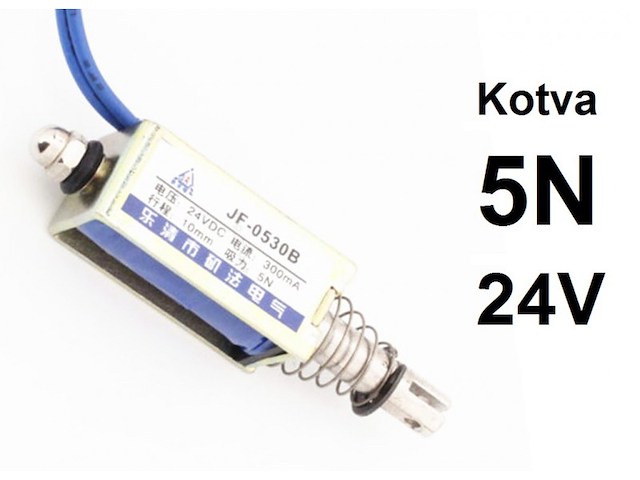 Elektromagnetna kotva - prekidac - 5N - 24V