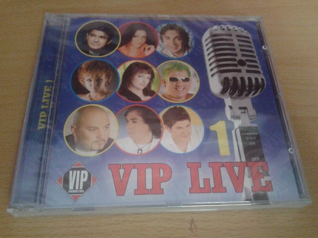 CD- VIP LIVE 1 /Novo u foliji