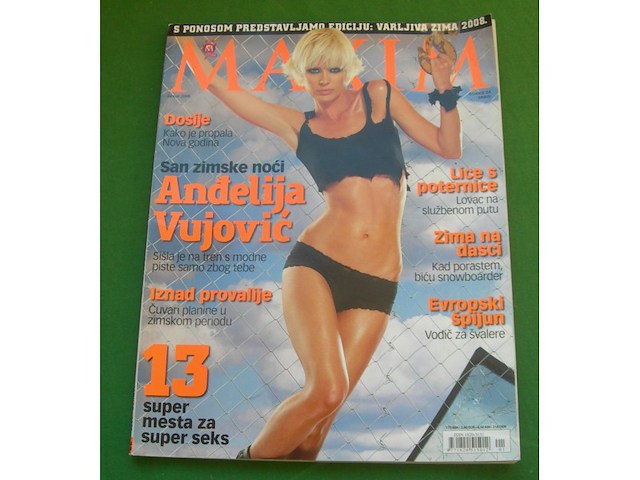 Maxim, Srbija, januar 2008. - Anđelija Vujović