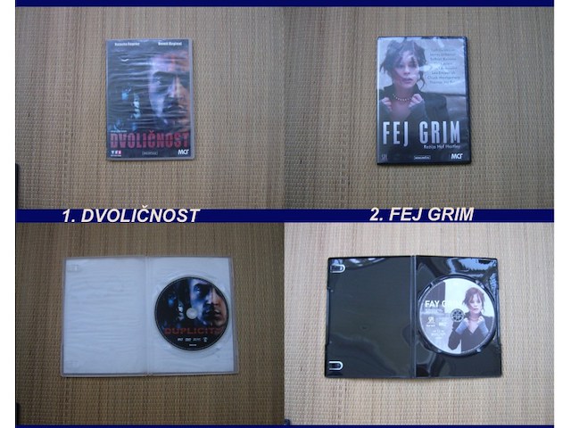 5 DVD Originalnih Filmova