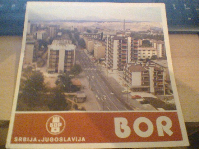 Stara brosura iz 1987 g. Bor-Jugoslavija