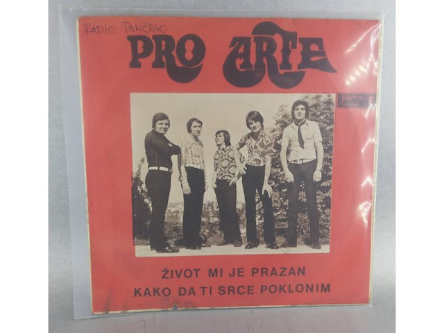 PRO ARTE (2) - ŽIVOT MI JE PRAZAN,SINGLE