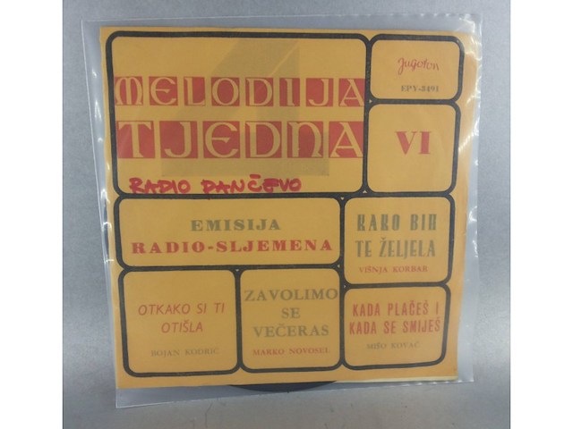 VARIOUS-MELODIJA TJEDNA VI (Emisija Radio-Sljemena), 7`