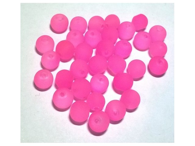 Jelly Roze Perle 6mm 5KOM