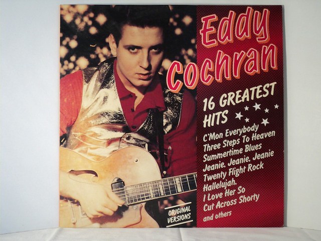 Eddy Cochrain  16 greatest hits