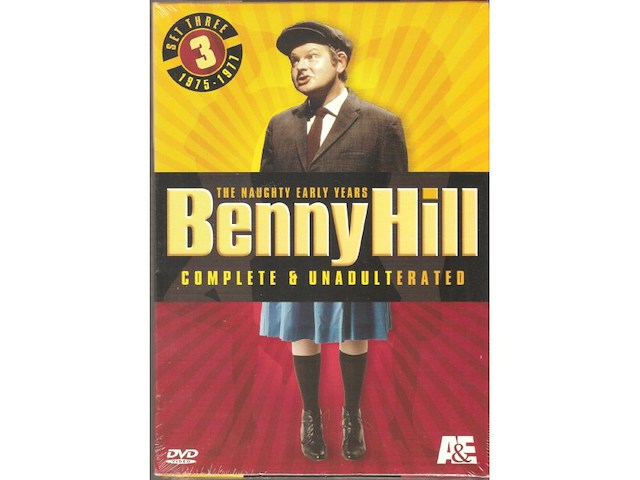 Benny Hill Complete and Unadulterated 1975-1977 Vol. 3