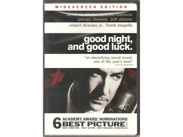 Good Night, and Good Luck . George Clooney