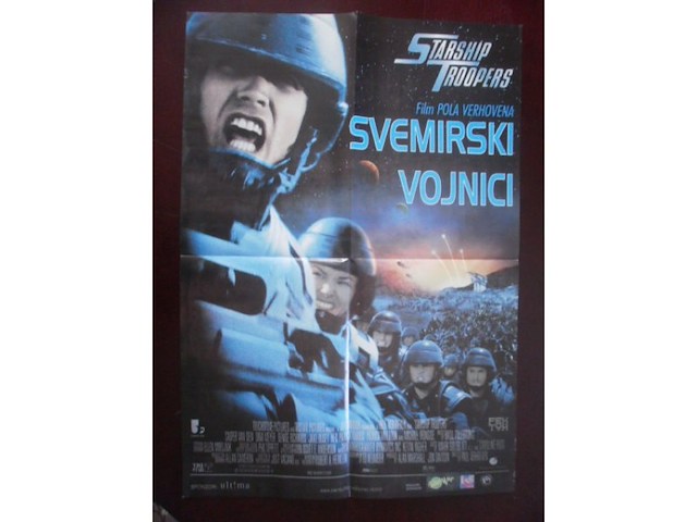 SVEMIRSKI VOJNICI  - PLAKAT