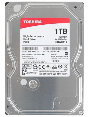 Toshiba P300 1TB 3.5"