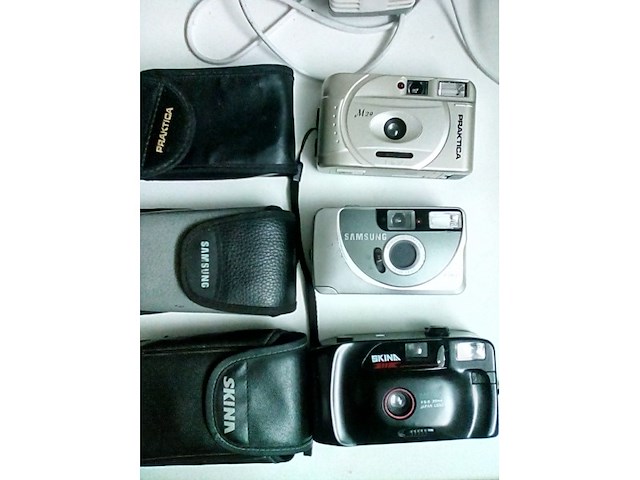 Tri fotoaparata neispitana za kolekciju