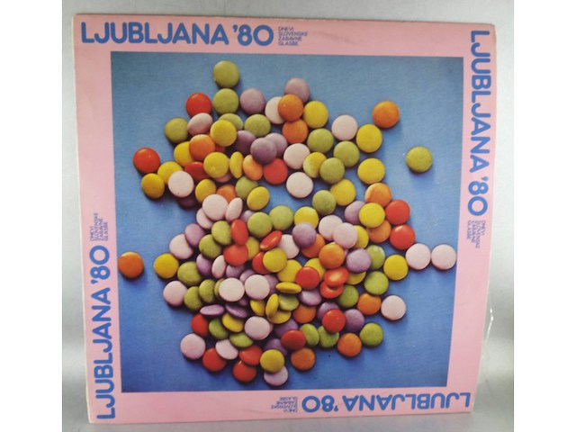 VARIOUS-LJUBLJANA `80/DNEVI SLOVENSKE ZABAVNE GLASBE,LP