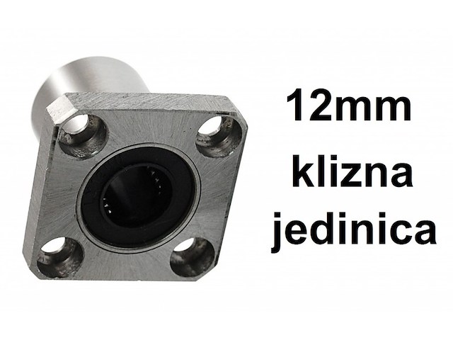 Linearna klizna jedinica 12mm za CNC i 3D - LMK12UU