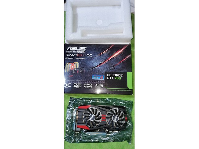 ASUS GTX 760 DCU 2 ! Over Clock Edition!Kao Nova!