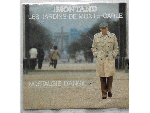 YVES  MONTAND  -  Les Jardins De Monte - Carle