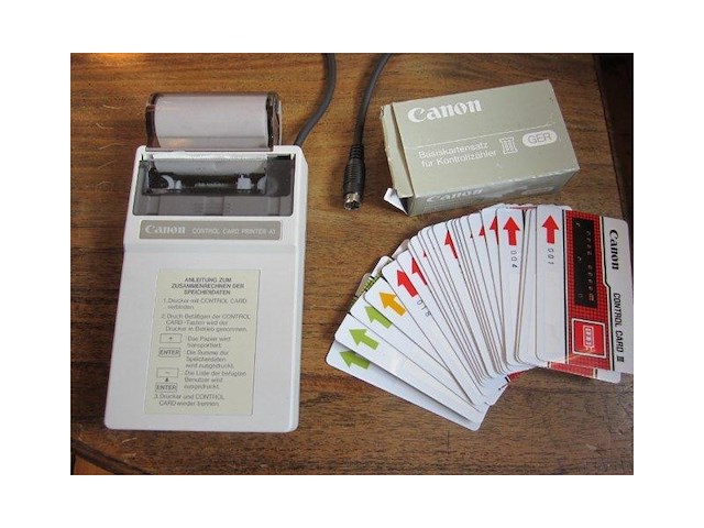 CANON Control Card Printer A1 + kartice