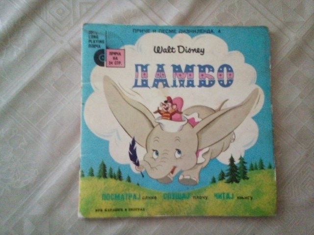 DAMBO SA PLOCOM- WALT DISNEY