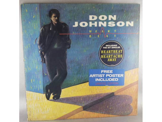 DON JOHNSON - HEARTBEAT, LP