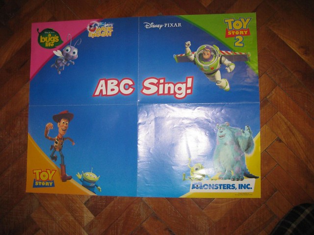 Magic English poster - Toy Story 2/ABC Sing