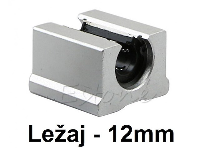 Linearni otvoreni klizni lezaj sa kucistem 12mm SBR12UU