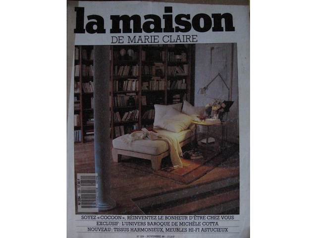 La maison de Marie Claire   nov  1989