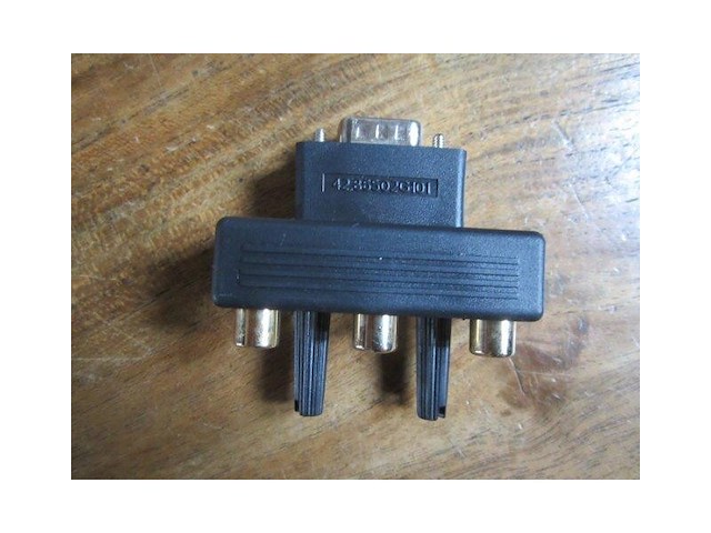 Optoma - VGA (Male) to Component (Female) Adapter