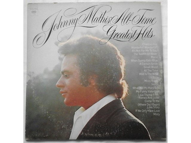 JOHNNY  MATHIS  -  2LP All - Time Greatest Hits