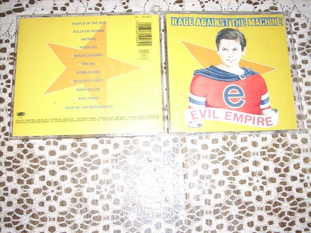 Rage Against The Machine - Evil empire CD Epic 1996.