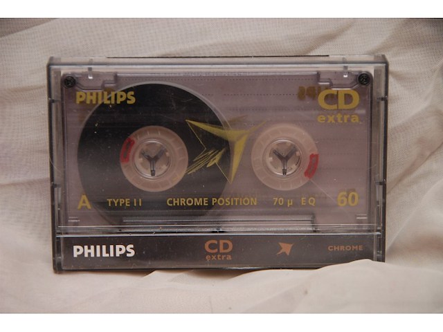 Philips  cd extra  kaseta 60 min