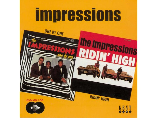 The Impressions - One By One / Ridin` High NOVO