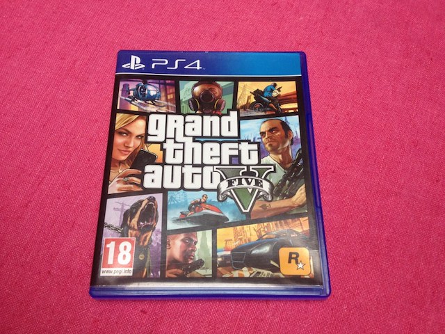 Grand Theft Auto V (GTA5/GTA V) za PS4 konzolu+GARANCIJ