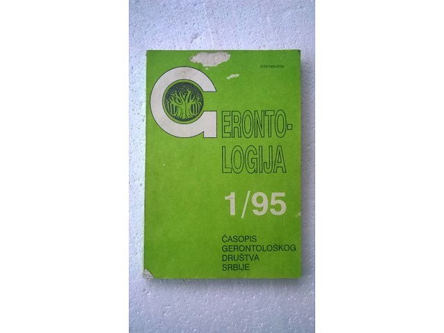 GERONTOLOGIJA 1/95