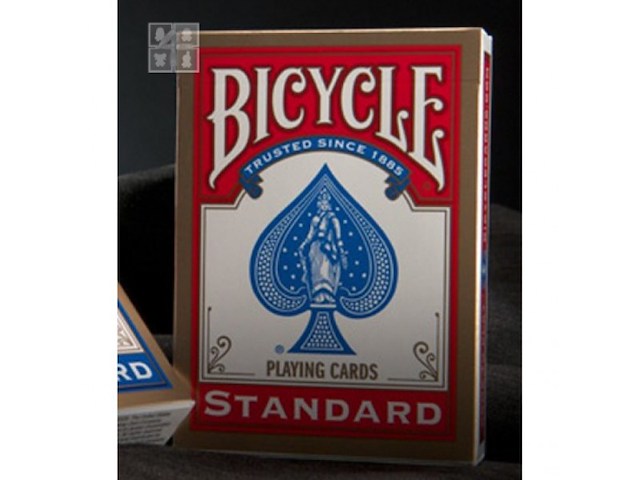 BICYCLE STANDARD karte - CRVENE