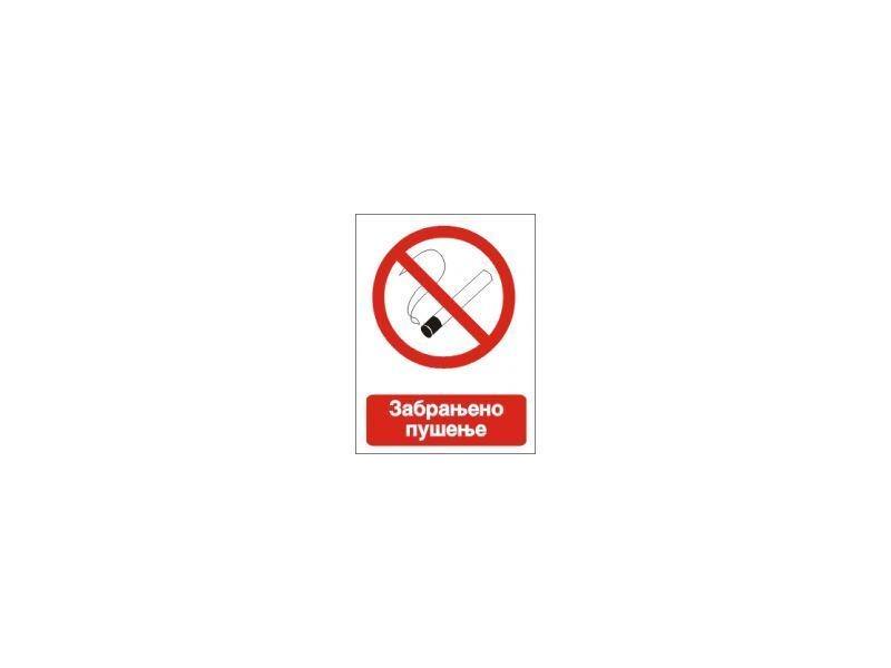 Zabranjeno pušenje -  nalepnice i table