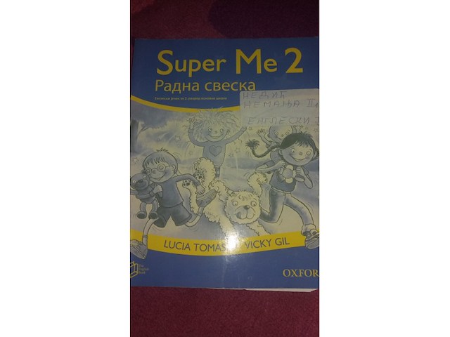 Super me 2 - radna sveska iz engleskog  za 2. razred