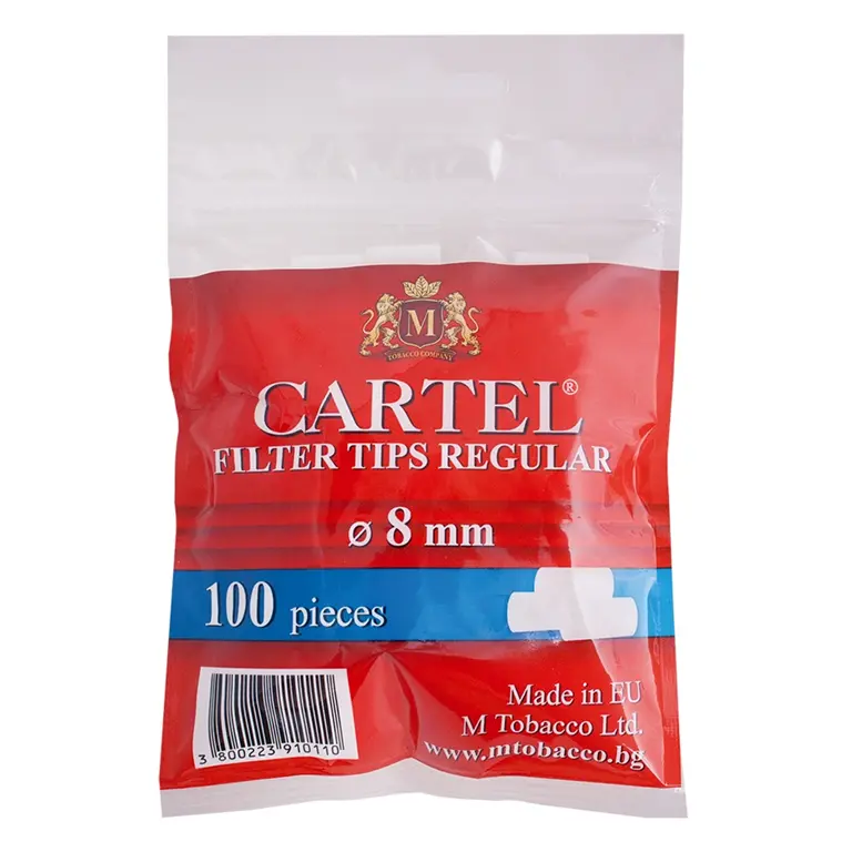 Cartel CARTEL FILTER TIPS REGULAR 8/15mm
