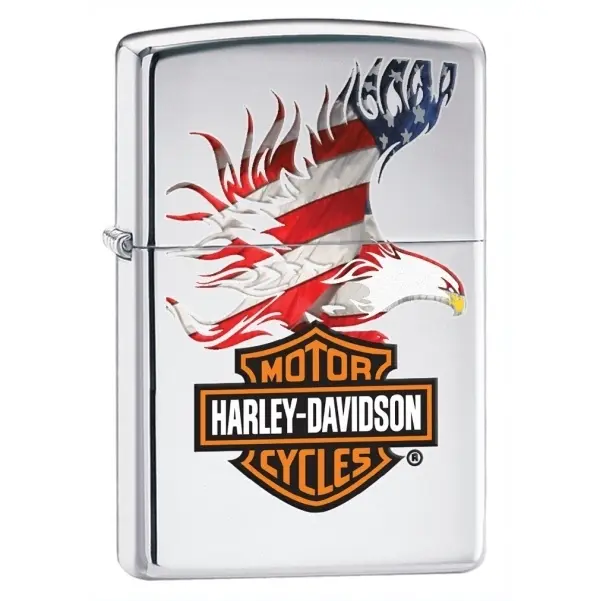 Zippo ZIPPO UPALJAČ - HARLEY AMERICAN FLAG (28082)