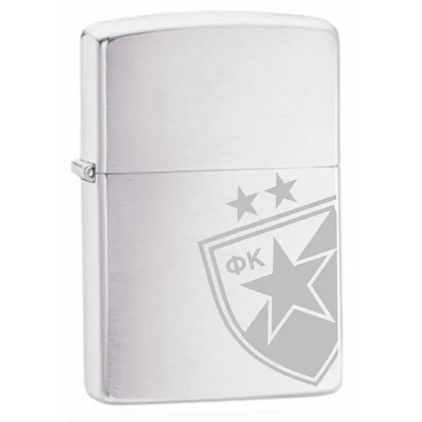 Zippo ZIPPO UPALJAČ - REGULAR BRUSH CHROME ZVEZDA (200-029560)