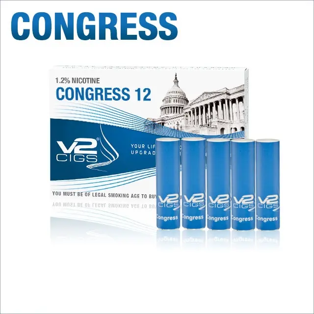 V2 Cigs V2 CIGS PATRONE x 5 CONGRESS 12