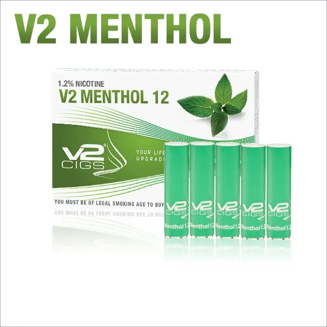 V2 Cigs V2 CIGS PATRONE x 5 MENTOL 18