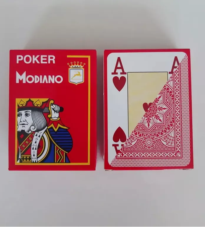 Modiano KARTE MODIANO POKER CRVENI ŠPIL 1/1