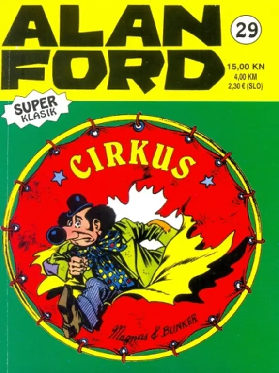 Alan Ford ALAN FORD 29 CIRKUS