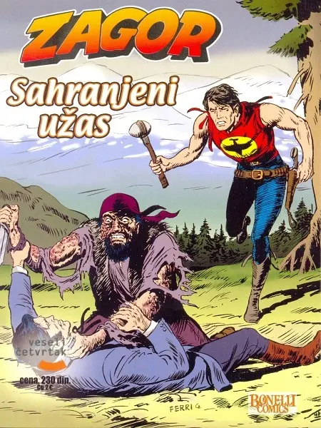 Veseli Četvrtak ZAGOR 75 - SAHRANJENI UŽAS