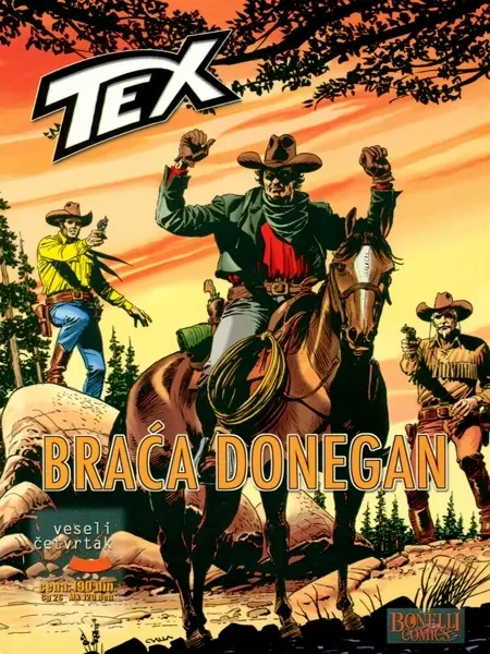 Veseli Četvrtak TEX 26 - Braća Donegan