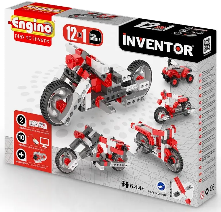 Engino Engino inventor 12 modela-motocikl (273-1232)