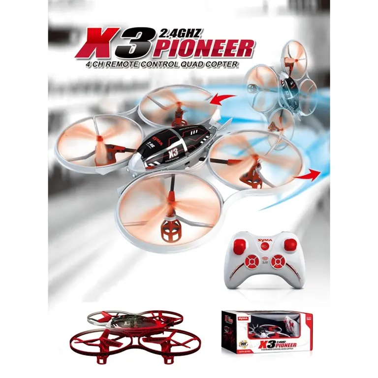 Extreme RC Extreme RC Syma X3 dron helikopter Quadron (HS011)