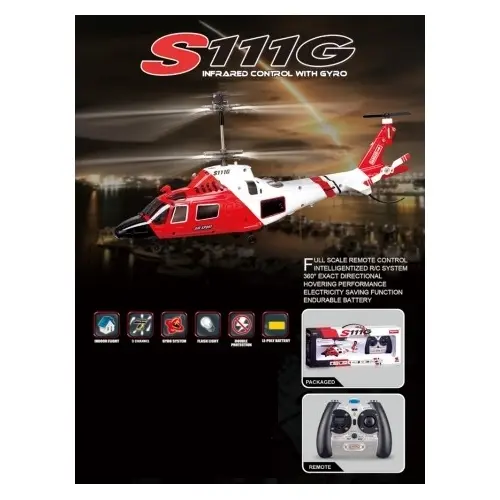 Extreme RC Extreme RC Syma S111G helikopter (Ex-Hs11)
