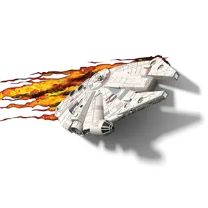 Star Wars figura Millenium Falcon 3D Light